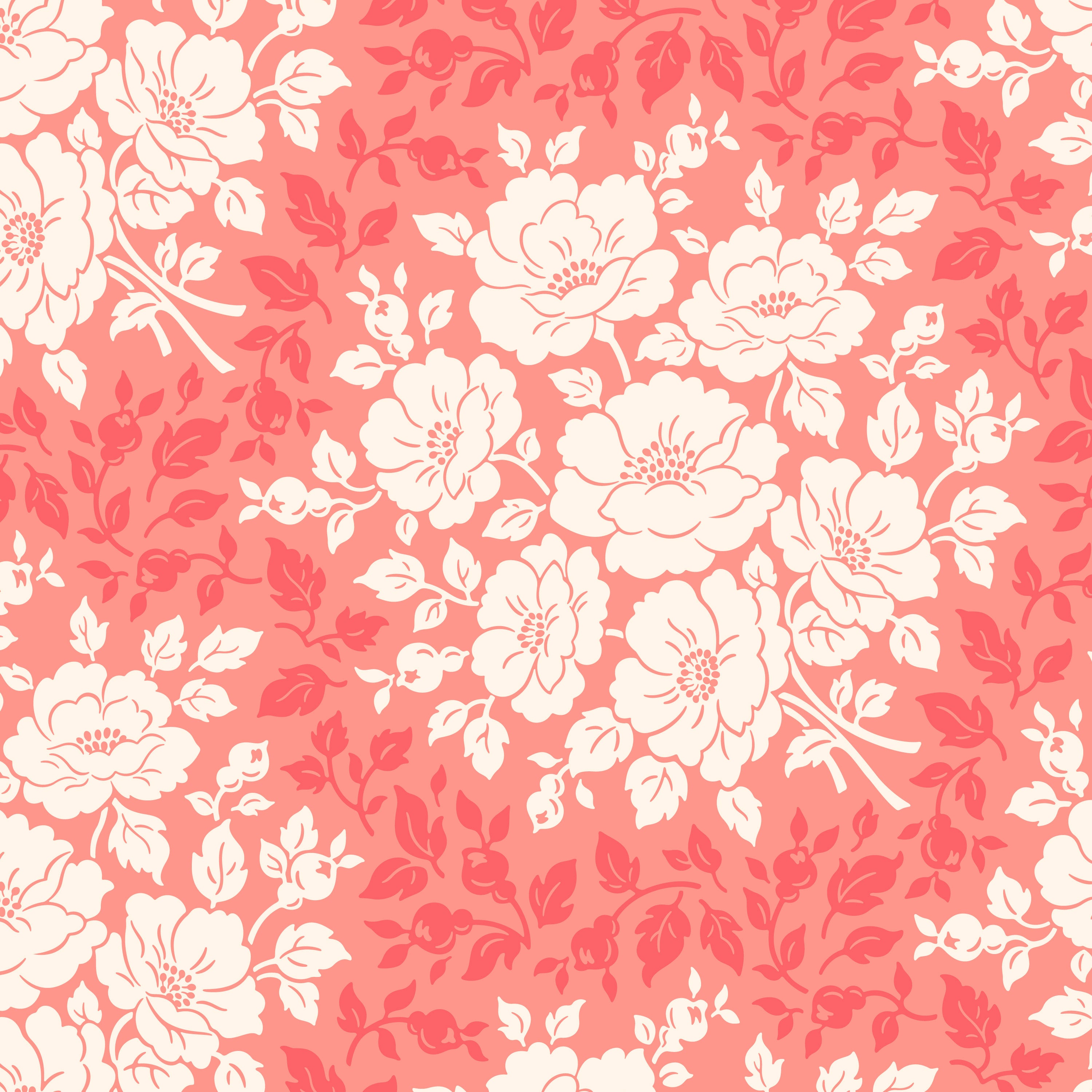 Morning Bloom - coral – Heather Bailey