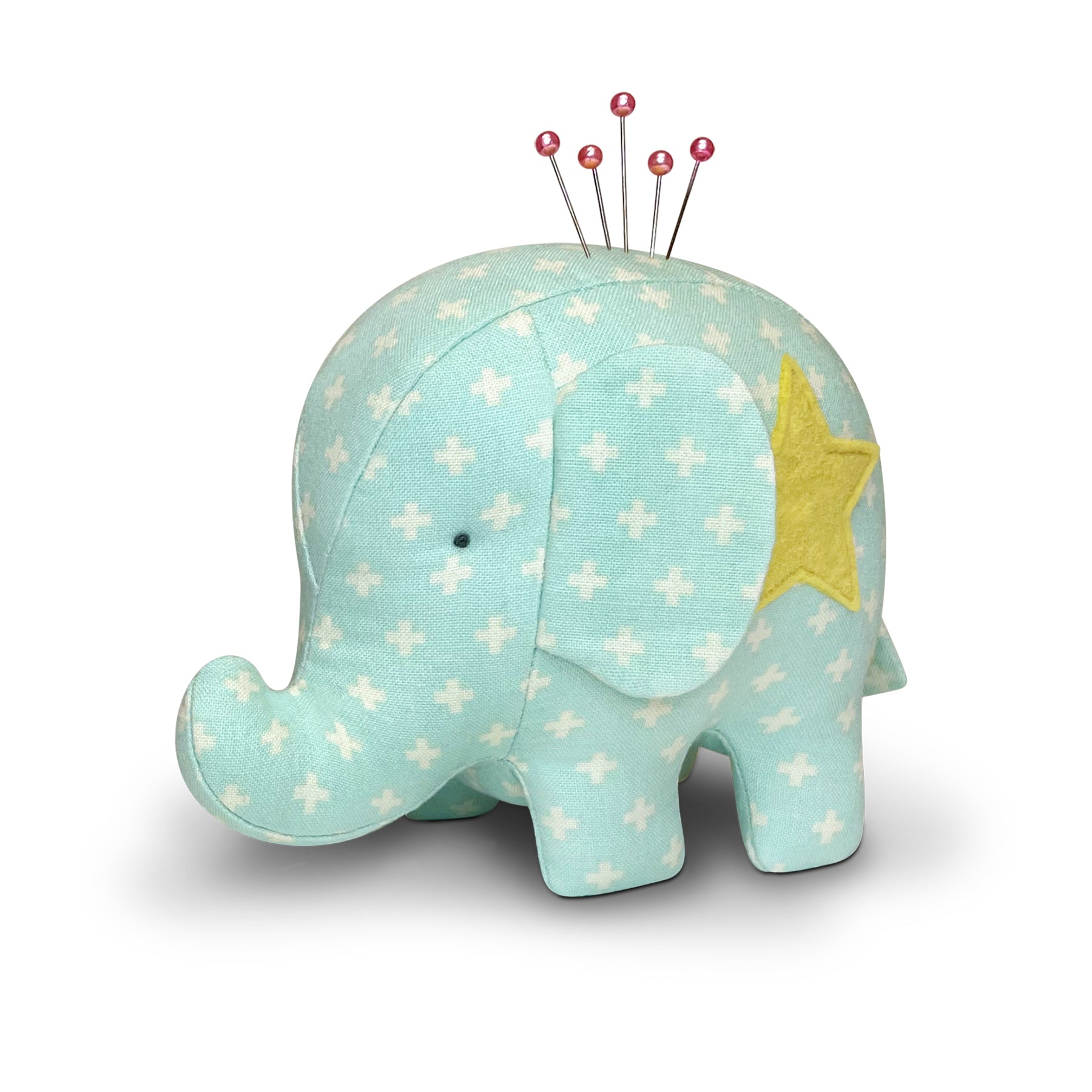 Elephant Pincushion Kit - Ollie – Heather Bailey